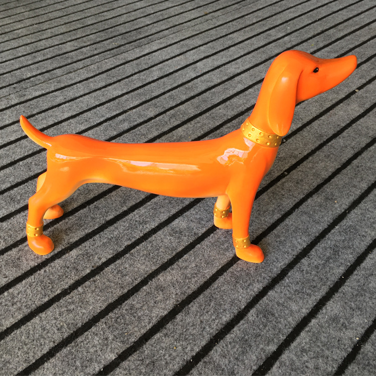 Fiberglass Dog Display Props | Mall DP Animal Sculpture Decor ...